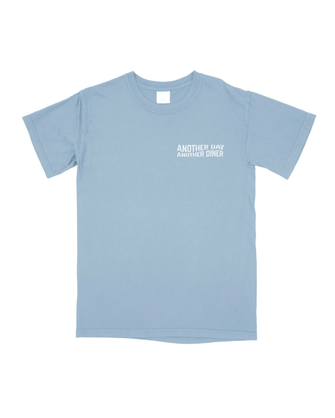 The ADAD Tee | Ice Blue – Another Day Another Diner